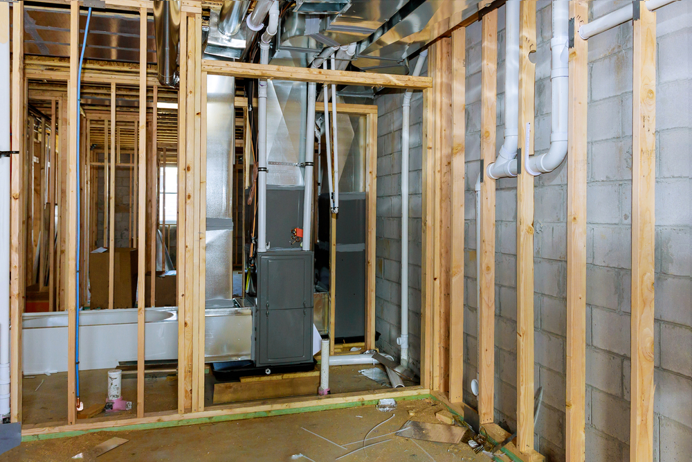 Installing Ductwork In Finished Basement Openbasement